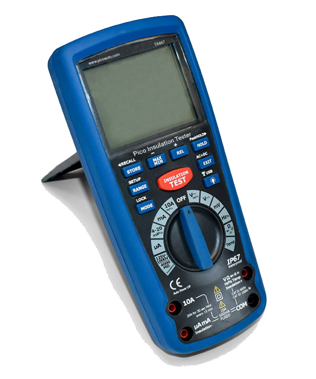 Pico Insulation Tester and 40,000-Count Multimeter with Bluetooth